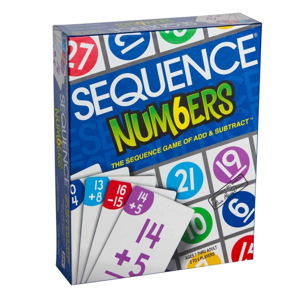 Sequence Numbers Board Game - Santa Ecommerce